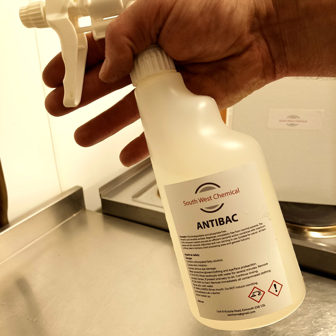 Antibac Sanitiser, Cleaner & Degreaser - South West Chemical